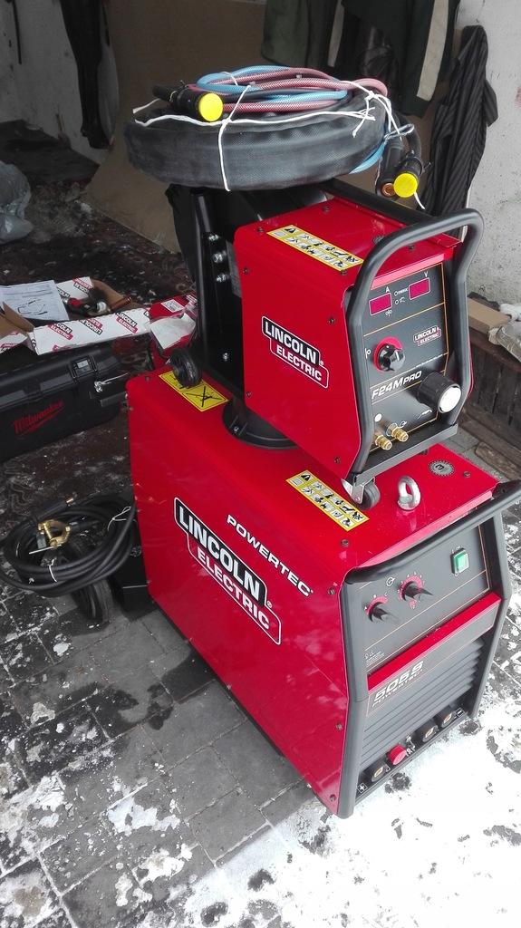 LINCOLN POWERTEC 505S + LF24M PRO + COOLARC 25 - 7783487943 - oficjalne ...