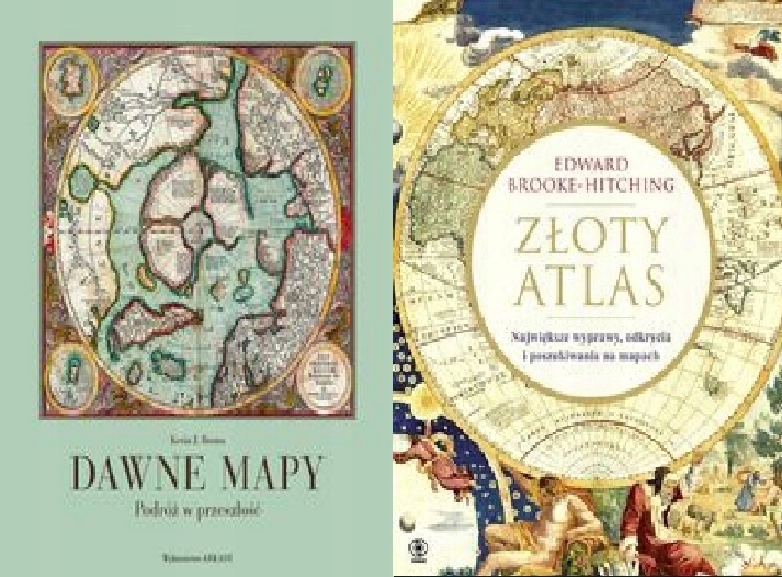 Dawne mapy + Złoty atlas - 10410299282 - oficjalne archiwum Allegro