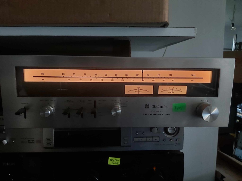 Tuner radiowy Stereo FM Technics ST-3500 1976r. - 14036395219 ...