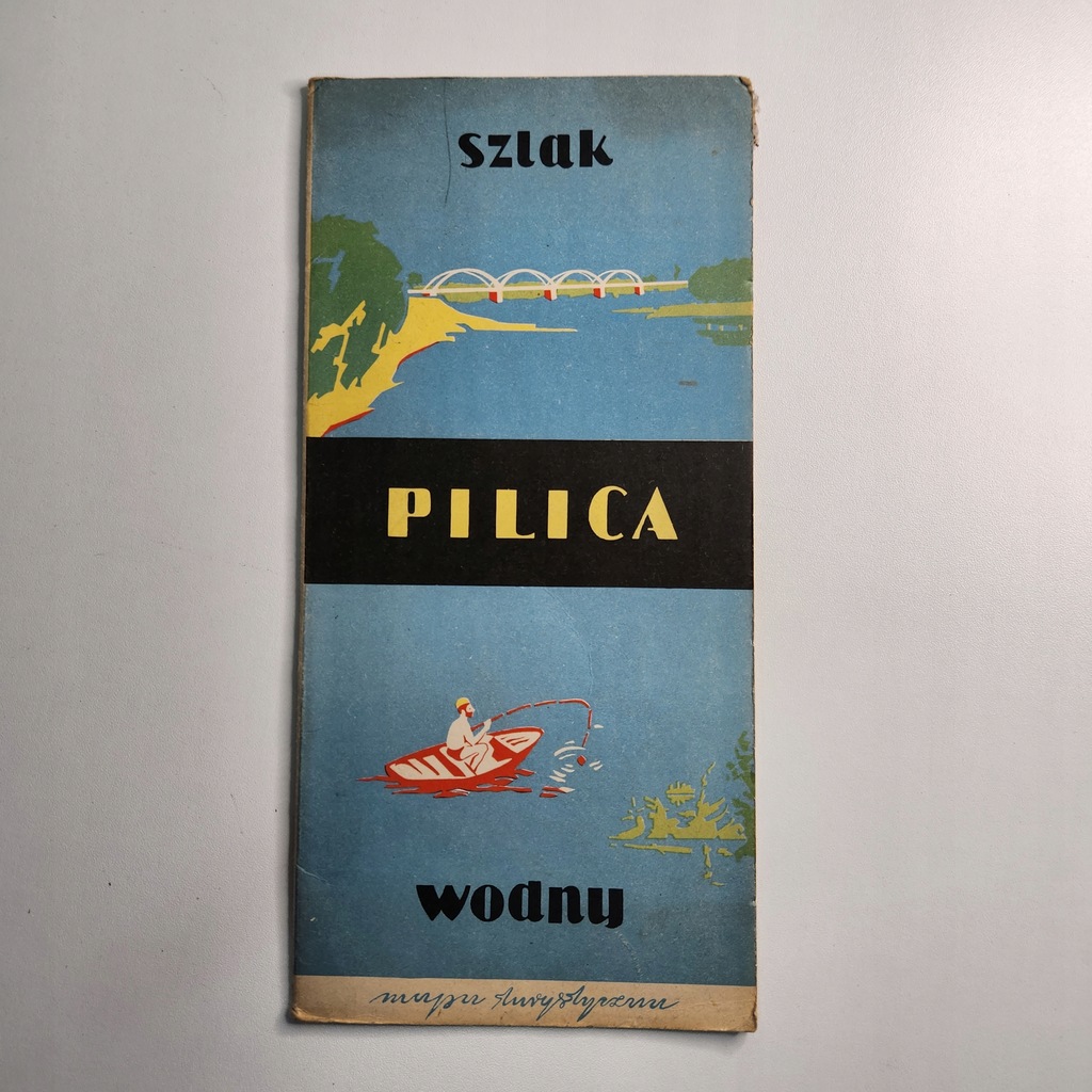 Szlak PILICA wodny. Mapa turyst - 12559798607 - oficjalne archiwum Allegro
