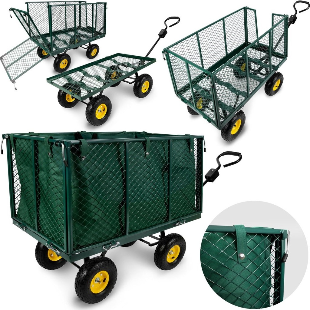 Wózek ogrodowy wywrotka 250L Humberg HM-503 - 13270624945 - oficjalne ...