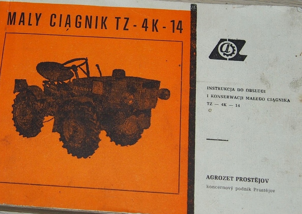MAŁY CIĄGNIK TZ - 4K - 14. INSTRUKCJA OBSŁUGI... - 10417395795 - oficjalne archiwum Allegro