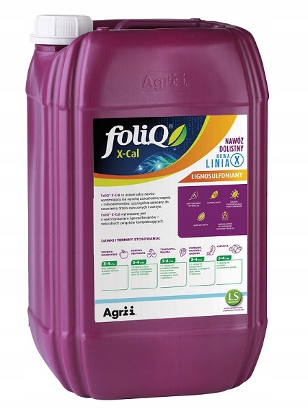 FoliQ X Cal 5L nawóz dolistny owoce i warzywa - 12992698880 - oficjalne ...