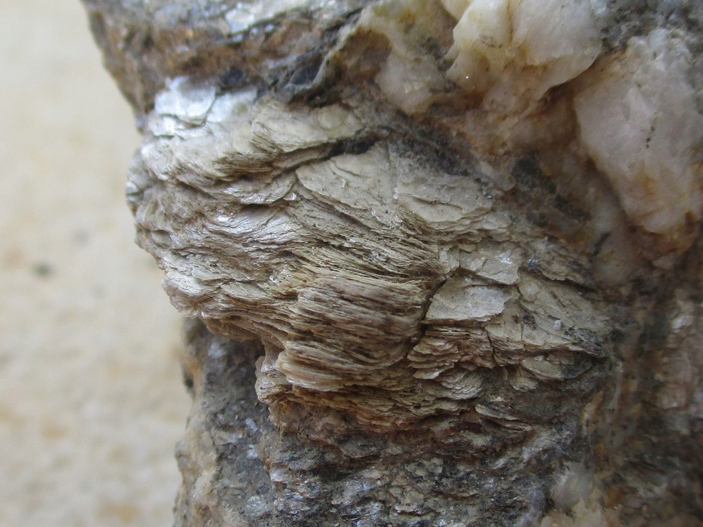 MUSKOWIT w żyle KWARCU w GNEJSIE Pomianów - 8862893675 - oficjalne ...