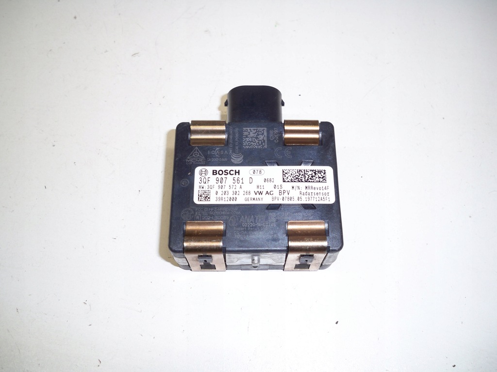 DISTRONIC ACC RADAR SENSOR SKODA OCTAVIA 3 III 5E - 12268447388 ...