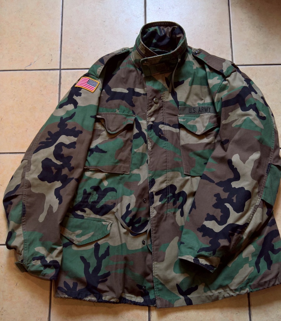 Kurtka M65 Woodland XL/Long USArmy kontrakt - 12116918743 - oficjalne archiwum Allegro