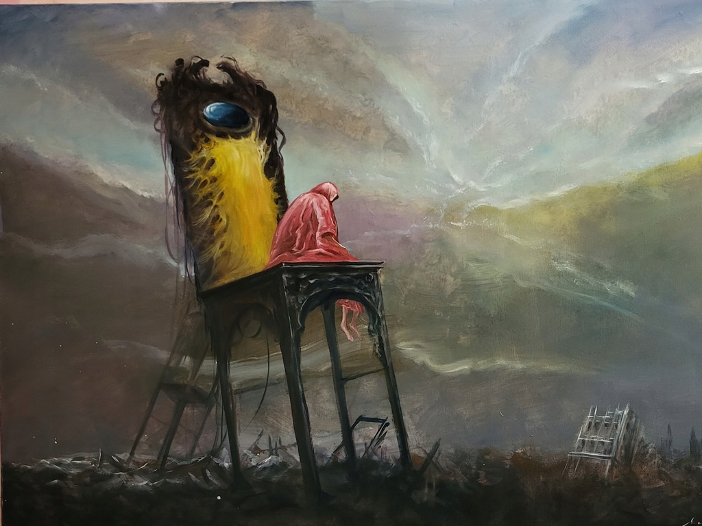 ,,Stany emocji,, obraz olejny 100x70 MEGA OKAZJA!! - 12868383673 ...