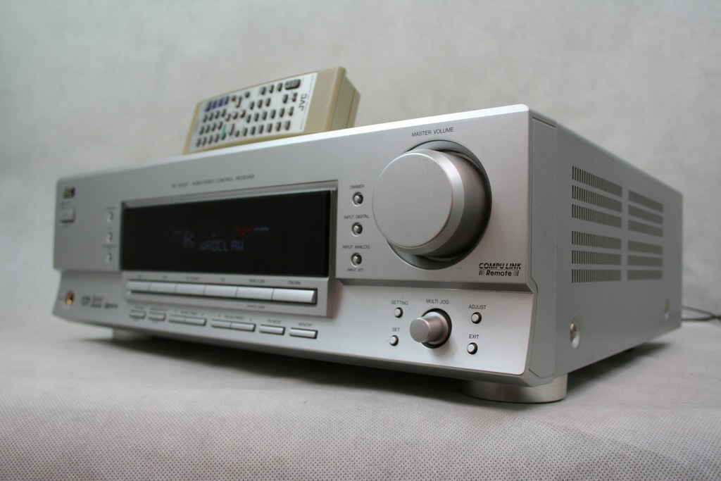 Amplituner JVC RX-5032V|5x100W|RDS|DTS|PILOT - 11535538792 - oficjalne archiwum Allegro