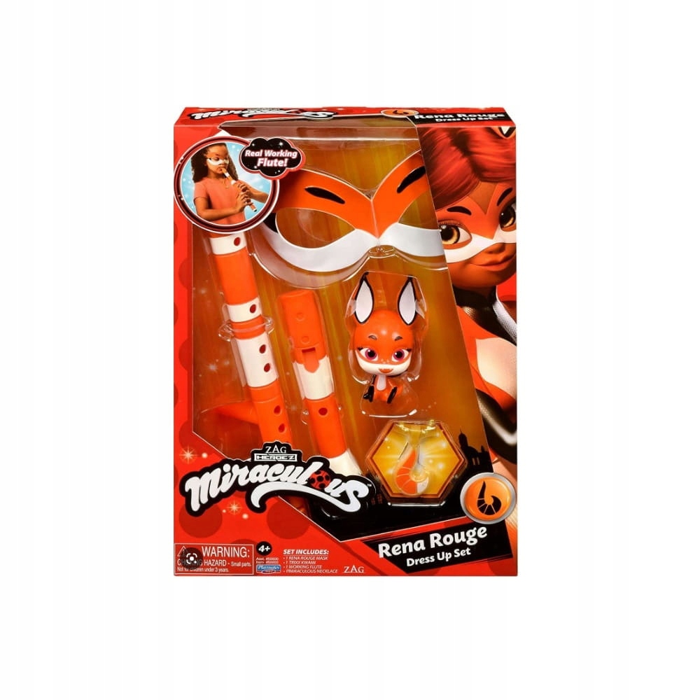 MIRACULOUS STRÓJ RUDA KITKA RENA ROUGE LISEK - 12950466087 - oficjalne ...