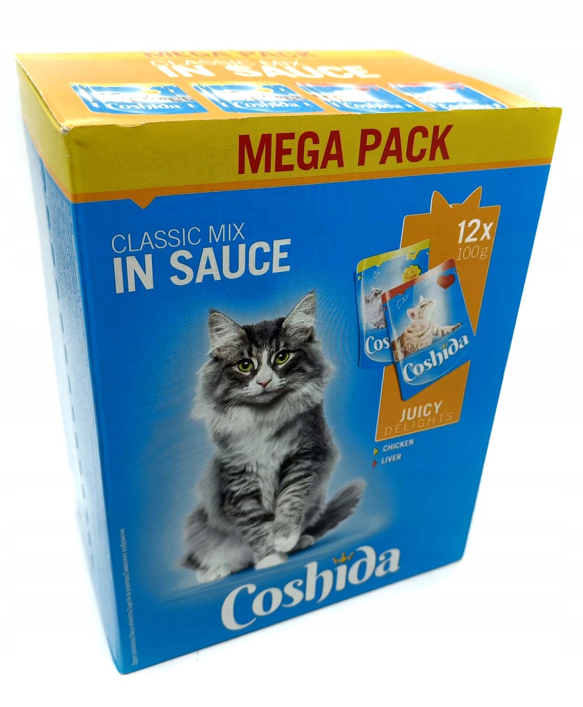 Mokra Karma Coshida Mix Smaku dla Kotów Sterylnych - 13464584880 ...