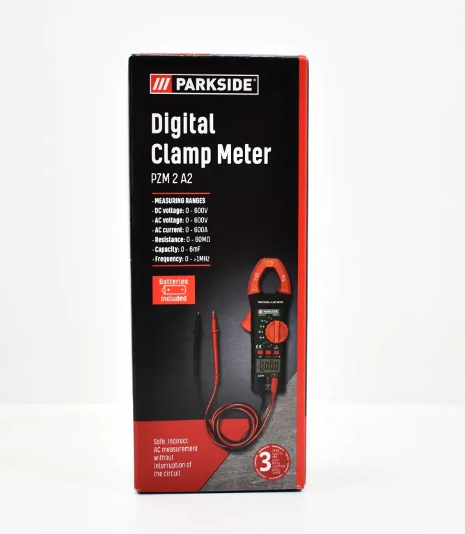 MIERNIK MULTIMETR CĘGOWY PARKSIDE PZM 2 A2 - 13698890685 - oficjalne archiwum Allegro
