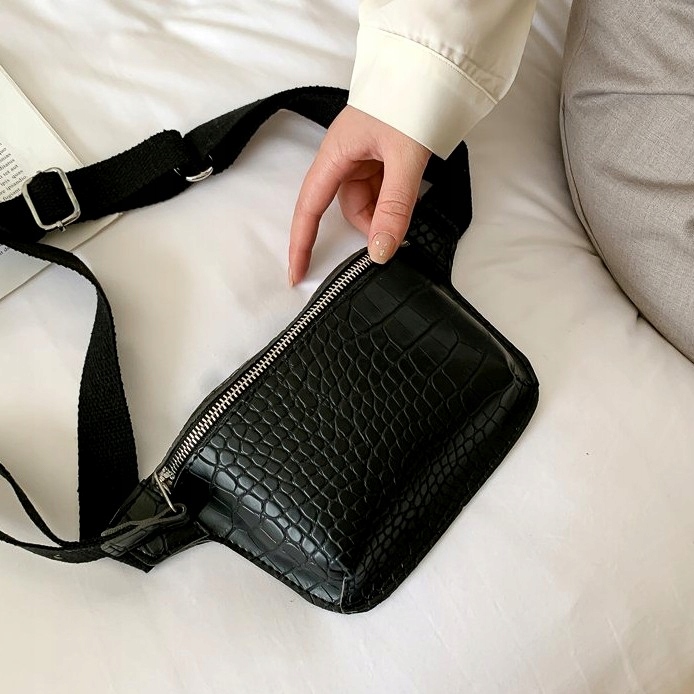 Купить Кожаная поясная сумка Маленькая спортивная сумка в стиле панк ...