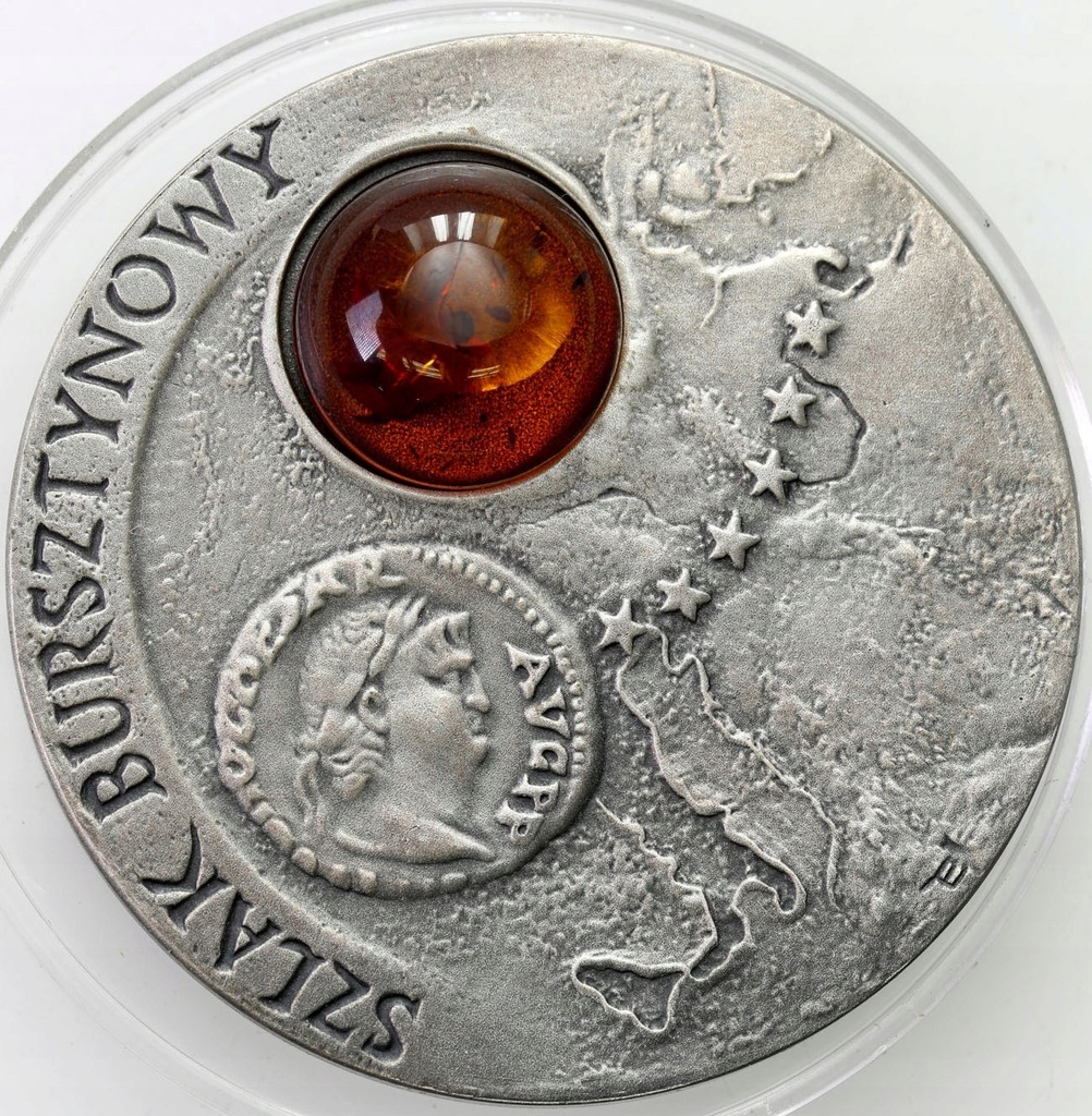 20 złotych 2001 Szlak Bursztynowy RZADKIE – SREBRO - 14827979005 - oficjalne archiwum Allegro