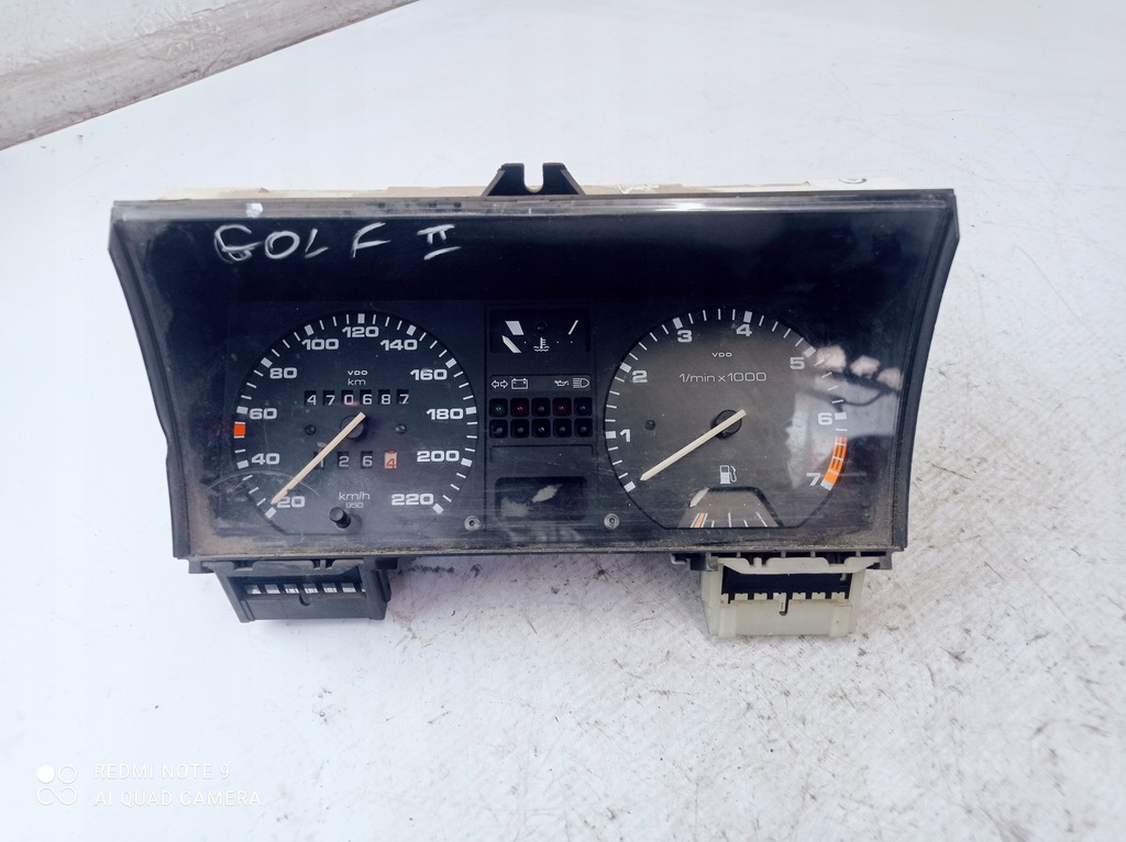 LICZNIK ZEGARY PRĘDKOŚCIOMIERZ VW GOLF II - 13809200893 - oficjalne ...