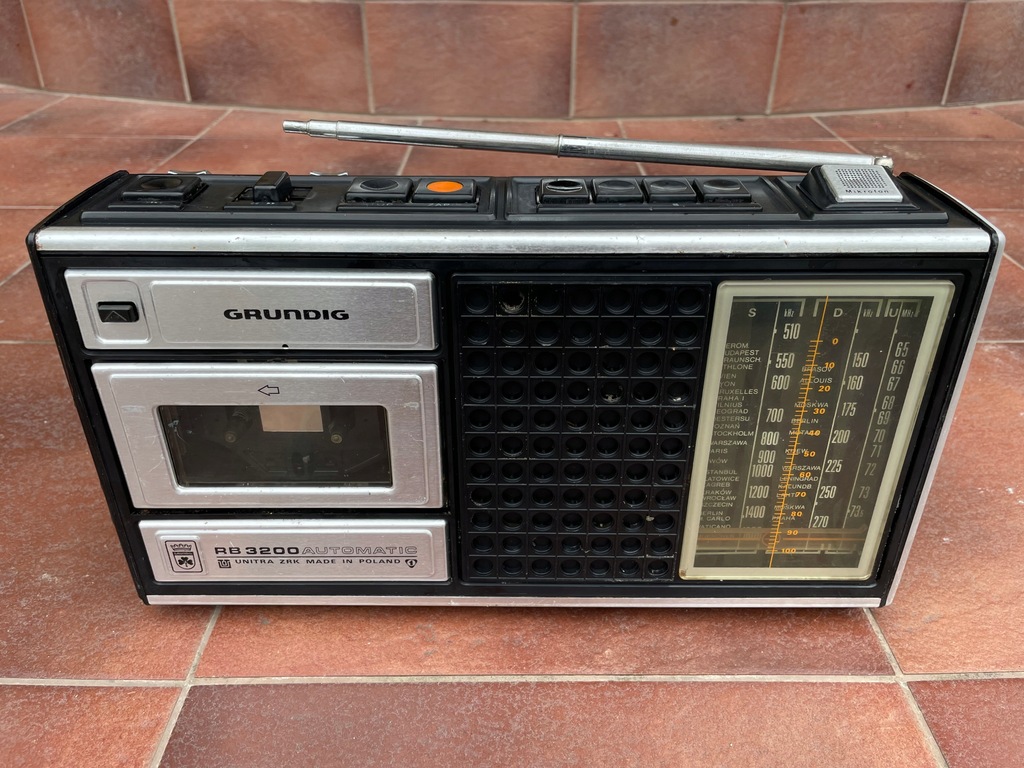 Radio / magnetofon kasetowy Grundig UNITRA ZRK RB 3200 - 15839164121 ...