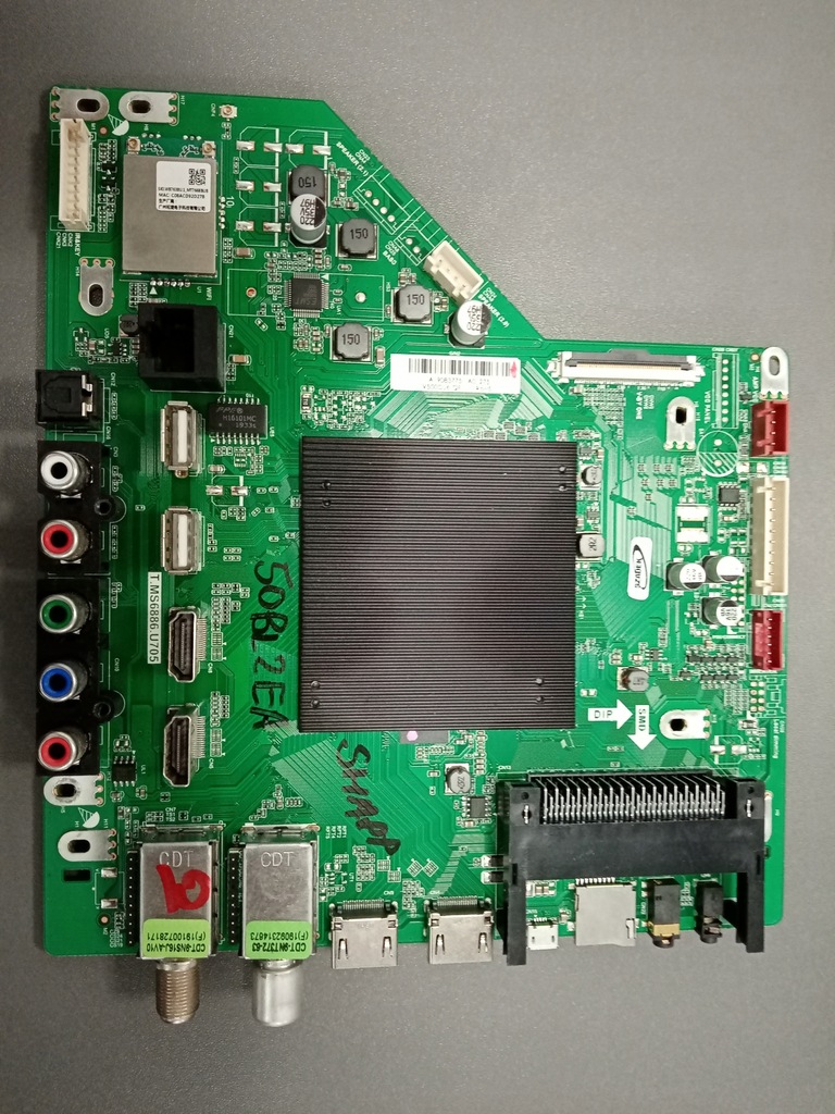 Płyta główna T.MS6886.U705 Sharp 50BL2EA - 12602132400 - oficjalne archiwum Allegro