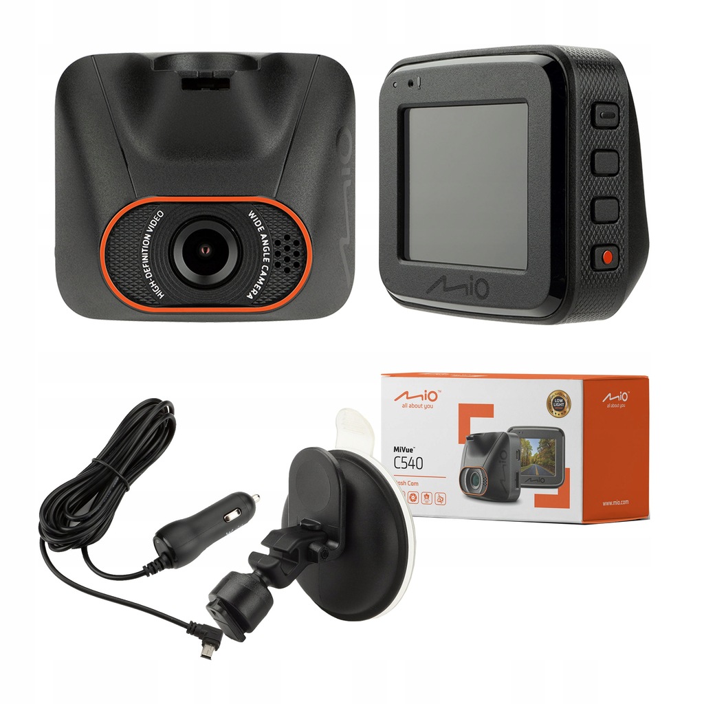 WIDEOREJESTRATOR MIO MIVUE C540 KAMERA SAMOCHODOWA - 11893251831 - oficjalne archiwum Allegro