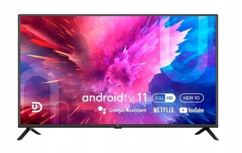 TELEWIZOR UD 40F5210 ANDROID SMART TV DVBT-T2 HEVC - 13625164982 - oficjalne archiwum Allegro