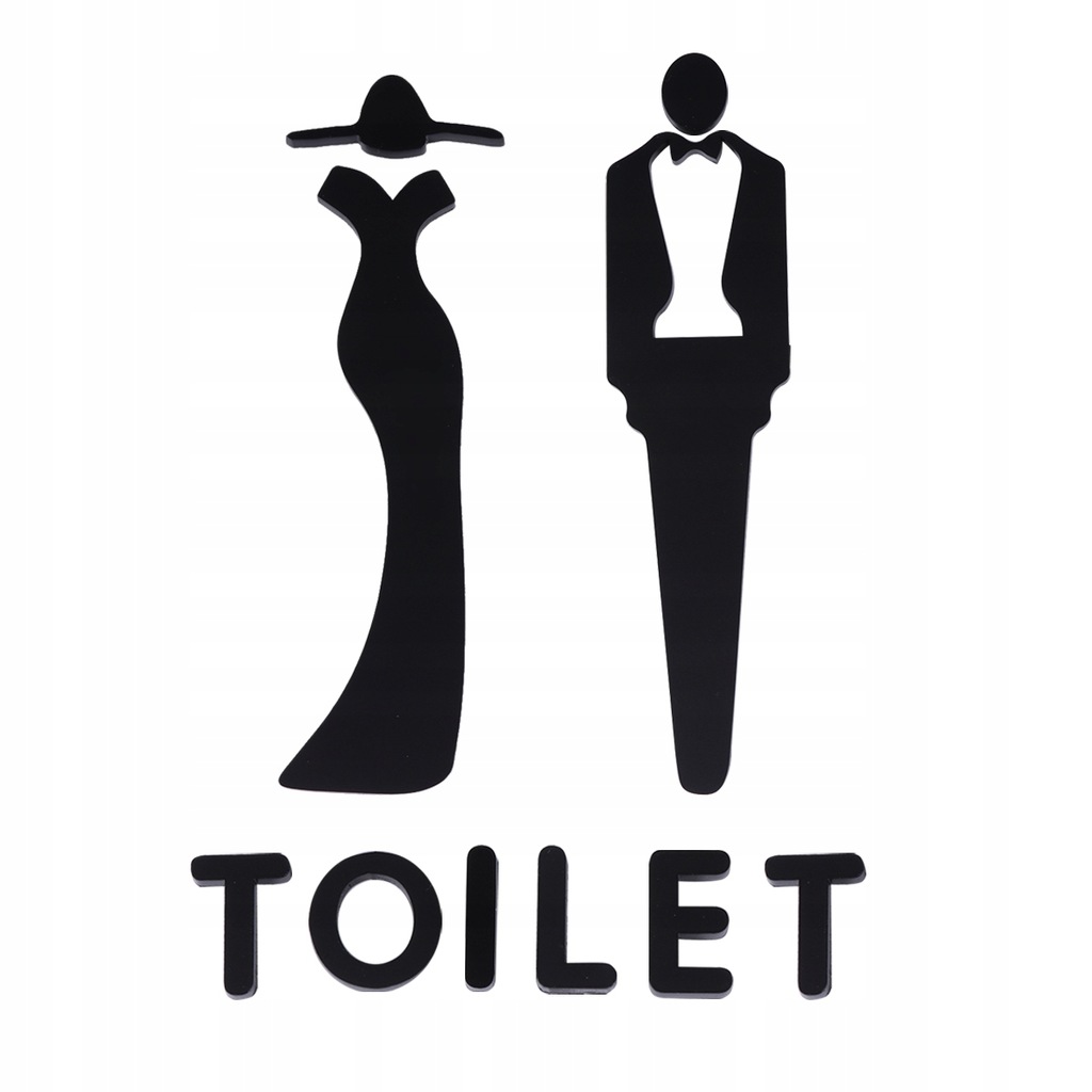 EMBLEMS TOILET IDENTIFICATION RESTROOM GUIDING SIGN ARTISTIC RESTROOM ...