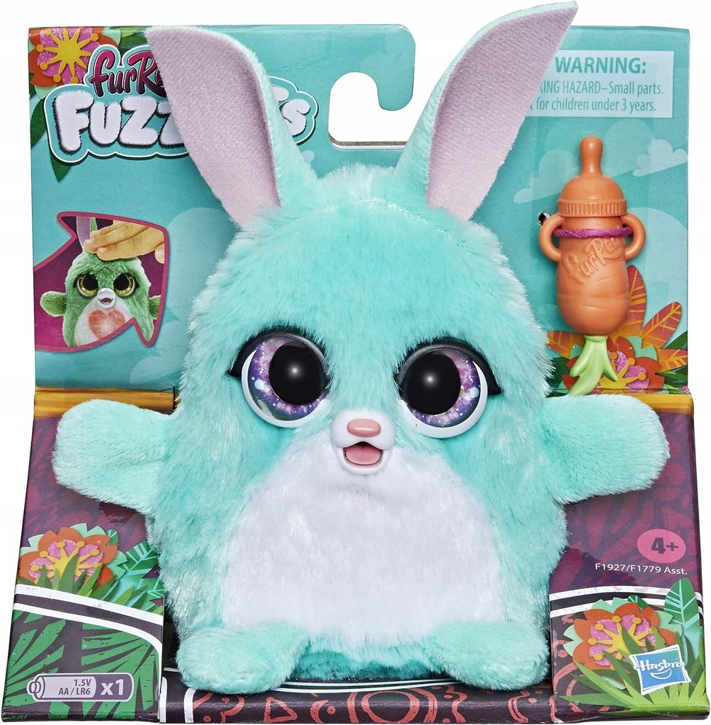 HASBRO FURREAL FRIENDS FUZZALOTS INTERAKTYWNY KRÓLIK KRÓLICZEK ...