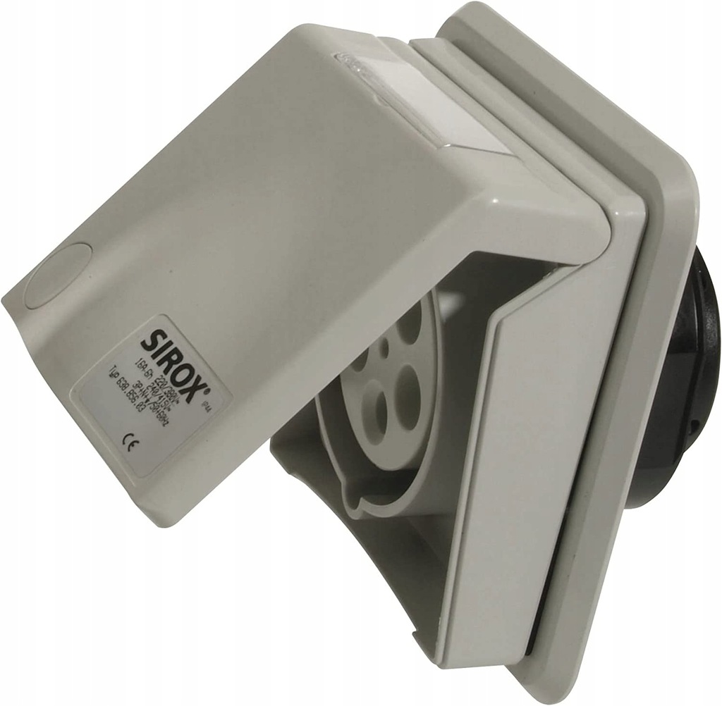 Gniazdo podtynkowe SIROX 16A 400V T15A17 - 13737066917 - oficjalne ...