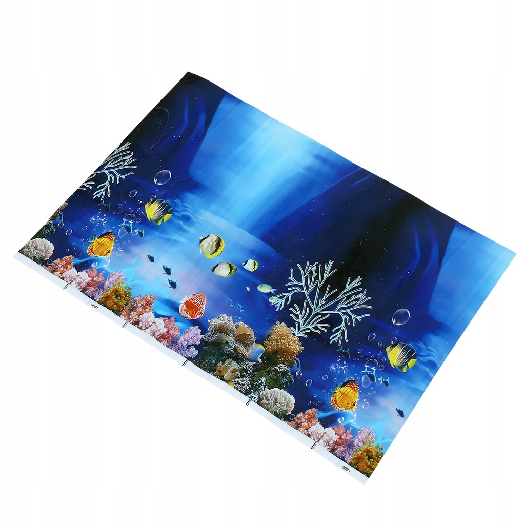 Fish Tank Stickers Aquatainer 3d Adhesive Poster - 13435497276 ...