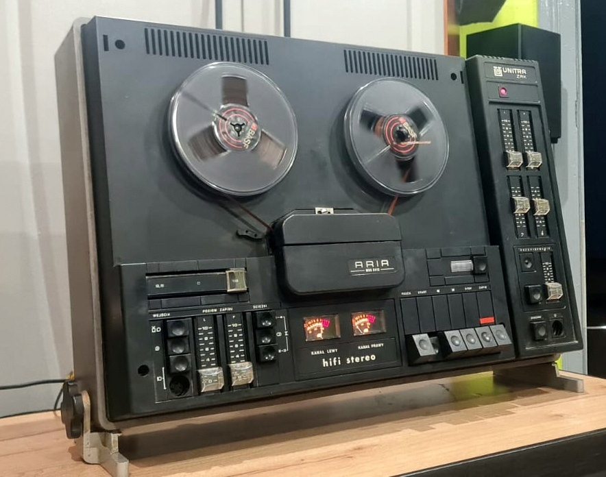 Magnetofon szpulowy Unitra ZRK MDS2412 Aria - 15208156325 - oficjalne archiwum Allegro