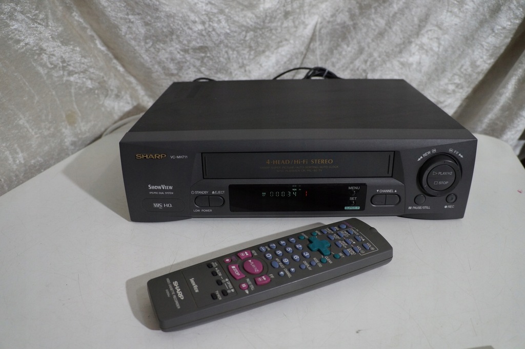 MAGNETOWID VHS SHARP VC-MU-711 - 14020707775 - oficjalne archiwum Allegro