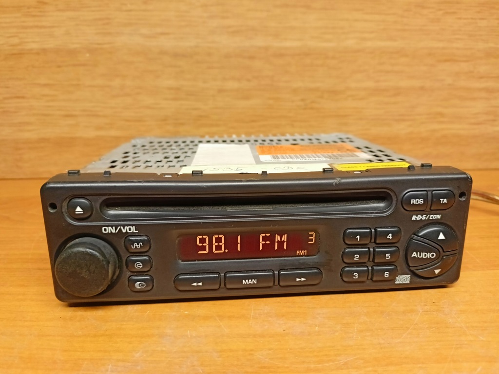 Radio Citroen Peugot Clarion PU-2294A(C) + KOD - 13701463828 - oficjalne archiwum Allegro