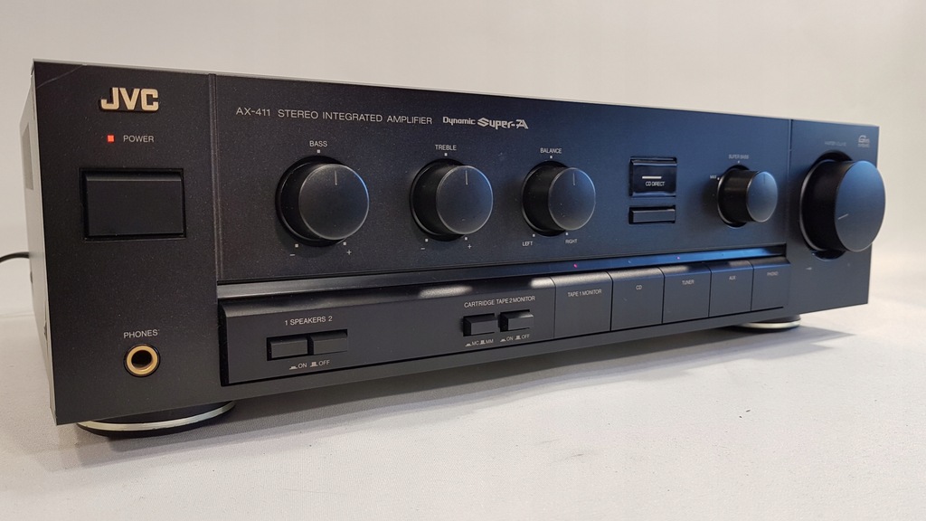 WZMACNIACZ JVC-AX411 / JAPAN / PHONO MM/MC - 12719304323 - oficjalne ...