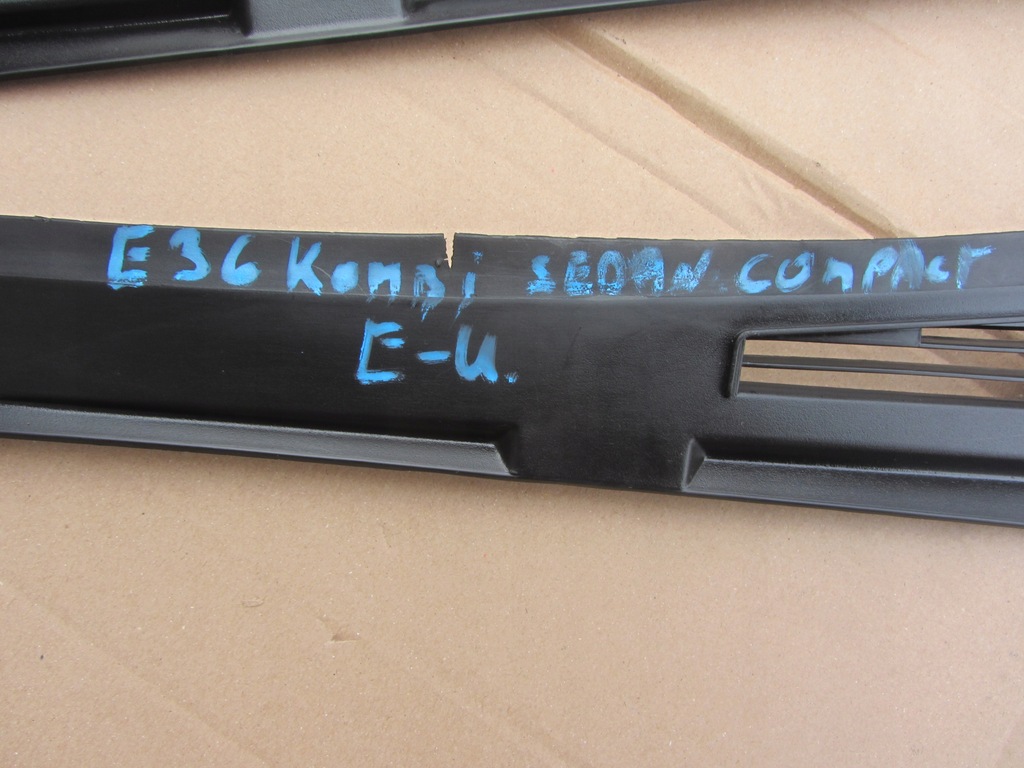 PODSZYBIE BMW E36 SEDAN KOMBI COMPACT ORI BMW - 13102711735 - oficjalne archiwum Allegro