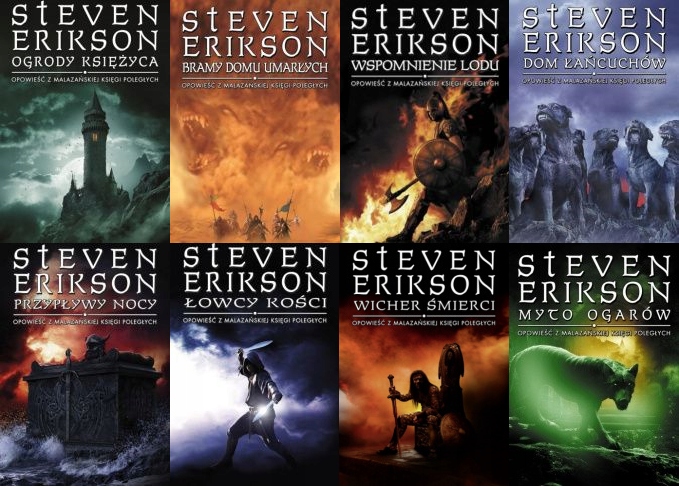 Malazańska Księga Poległych 1-8 - Steven Erikson - 12135819789 ...