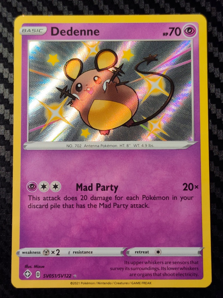 Karta Pokemon TCG Dedenne (SHF SV51) - 12318167365 - oficjalne archiwum ...