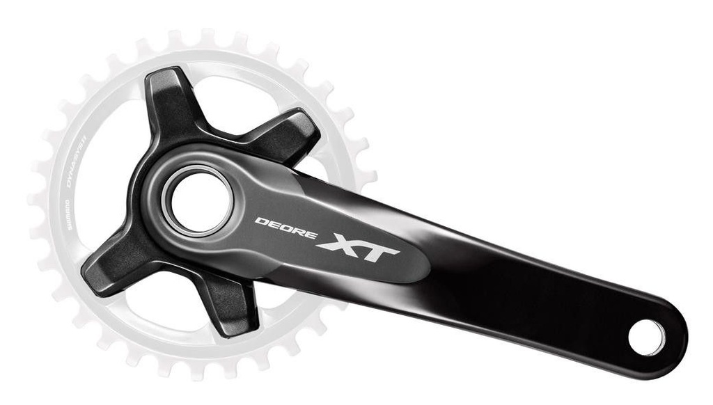 Korba Shimano XT M8000 1x11 / 170mm / bez tarczy - 10613975252 - oficjalne archiwum Allegro