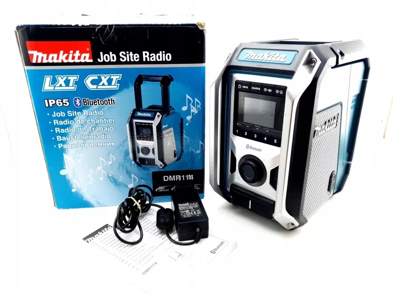 RADIO BUDOWLANE MAKITA DMR114 + BLUETOOTH OKAZJA - 12593914695 - oficjalne archiwum Allegro