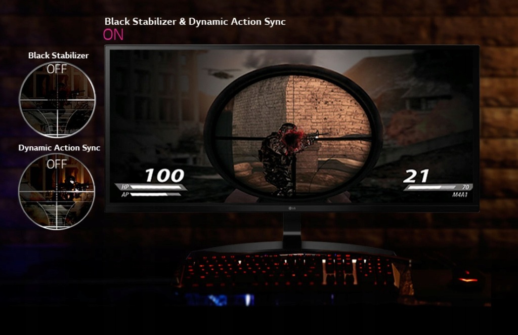 Monitor gamingowy LG 34'' 34UM61-P IPS 2560x1080 - 7611562729 ...