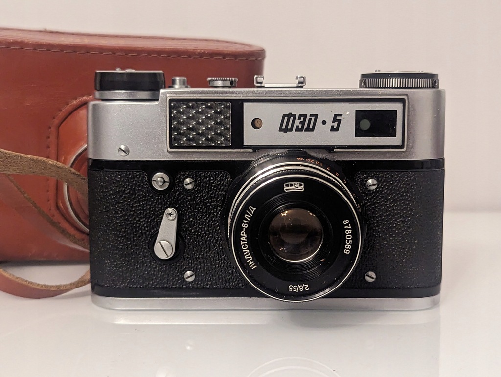aparat radziecki FED 5b ZSRR - 14910210525 - oficjalne archiwum Allegro