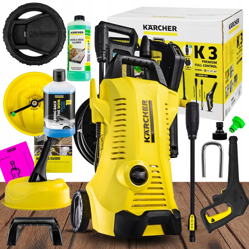 NAJMOCNIEJSZA MYJKA CISNIENIOWA KARCHER K3 PREMIUM - 13502525303 - oficjalne archiwum Allegro