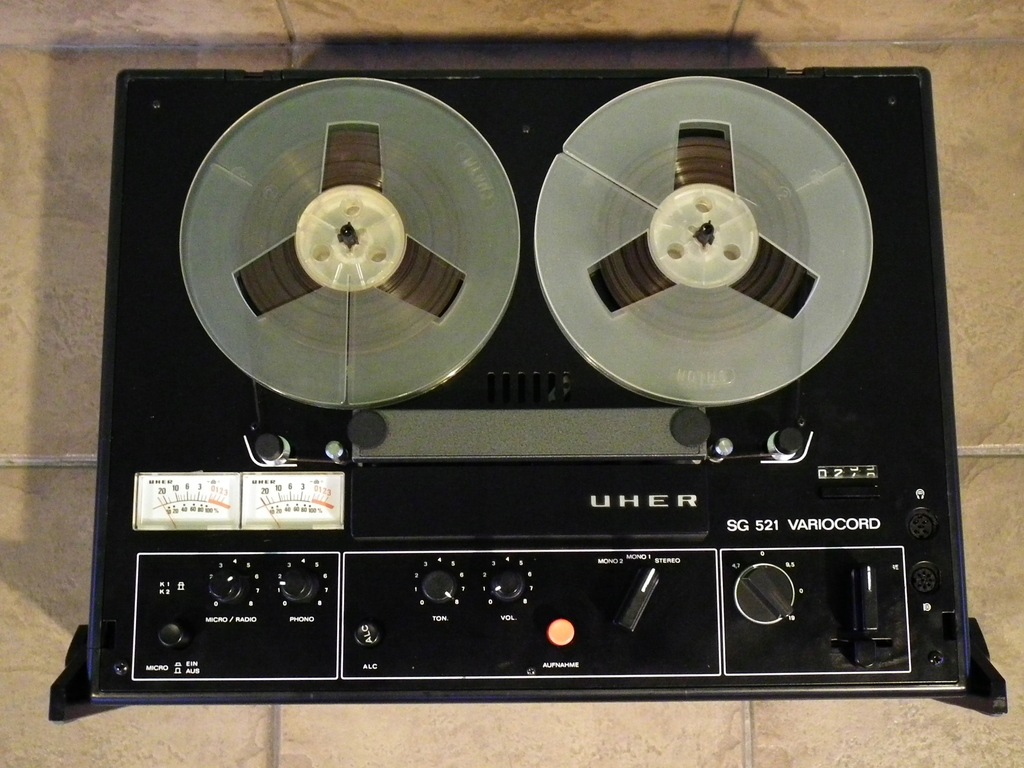Magnetofon UHER SG 521 VARIOCORD -SUPER OKAZJA-HIT - 11468516949 - oficjalne archiwum Allegro