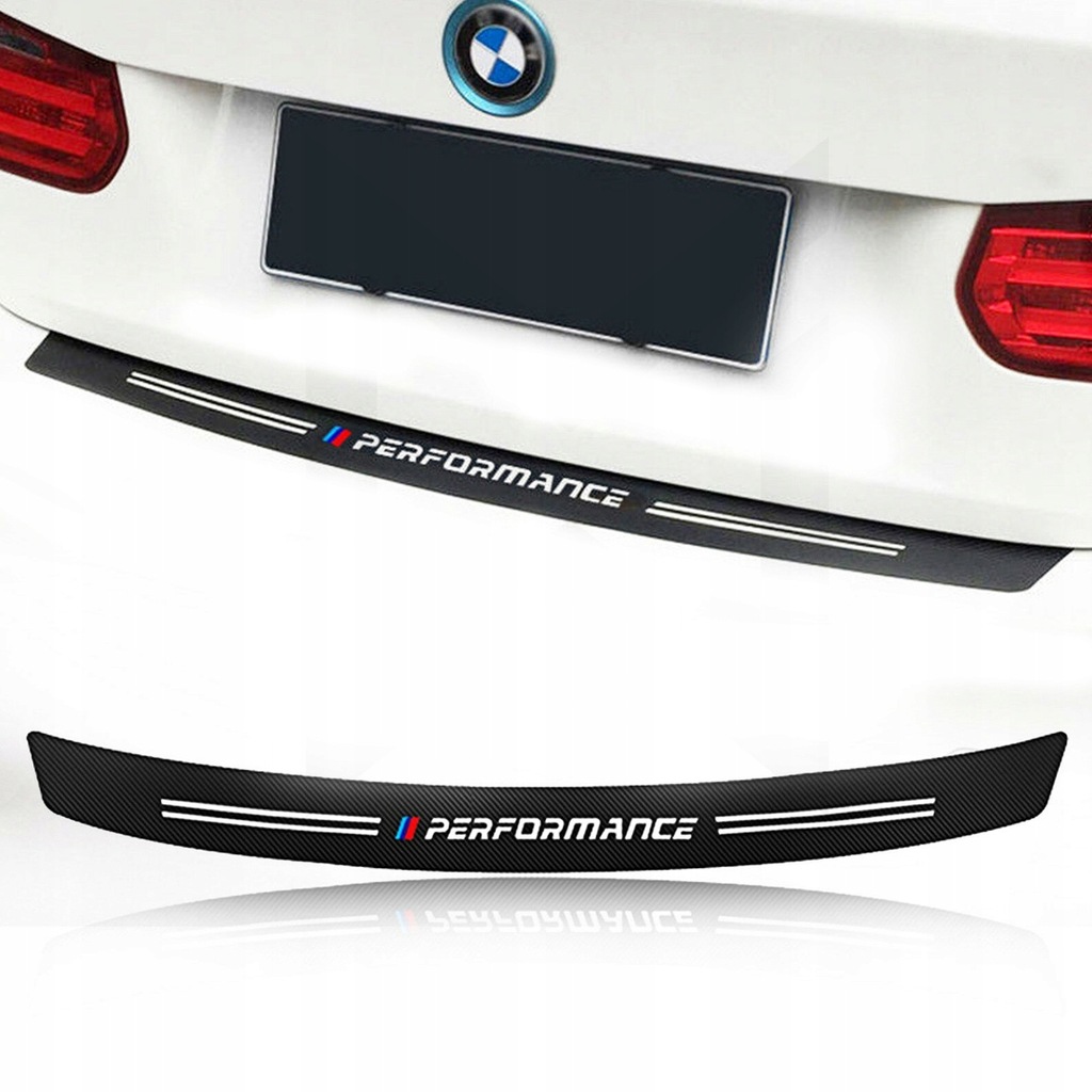 BMW X5 X6 X3 M PERFORMANCE MPOWER NAKLEJKA OCHRONNA NA ZDERZAK TYŁ ! - 7824933551 - oficjalne ...