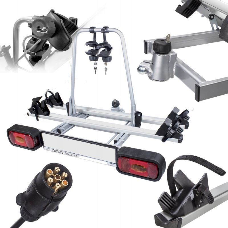 Platforma rowerowa Amos Giro 2 na 2 rowery - 7 PIN - 12772205306 - oficjalne archiwum Allegro