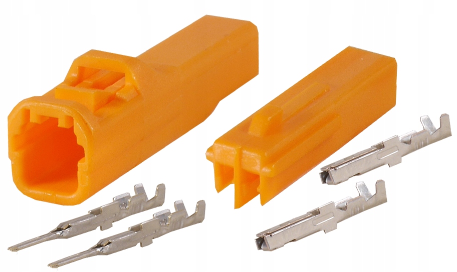 2 PIN ZLACZE KOSTKA WTYK GNIAZDO MOTOCYKLOWE POM1 - 6573449321 - oficjalne archiwum Allegro