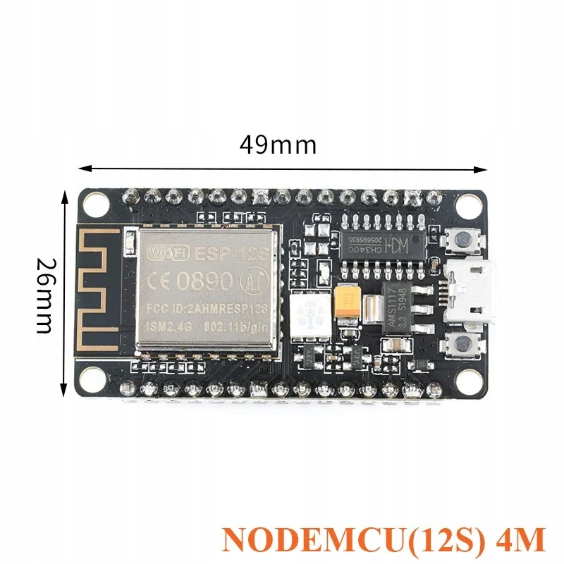 Płyta modułu rozwojowego ESP8266 4M 2M CH340C NodeMCU Lua WiFi IoT płytka d - 15576175407 ...