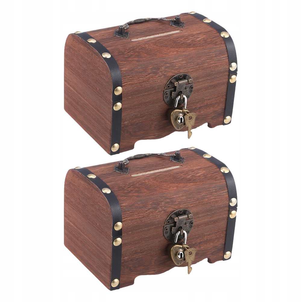 Treasure Chest Lock Large Retro Money 2 Pcs - 14164970933 - oficjalne ...