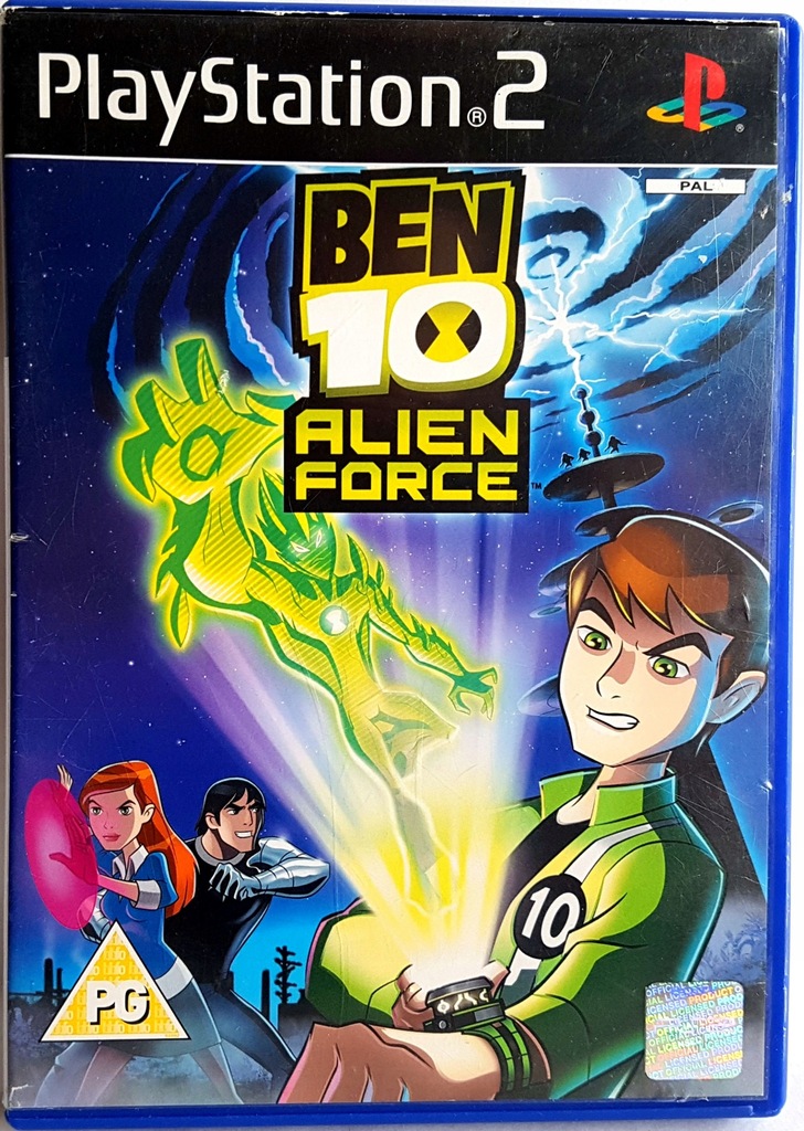 * BEN 10 ALIEN FORCE * PS2 GRA JAK NOWA DLA DZIECI - 12432388206 ...