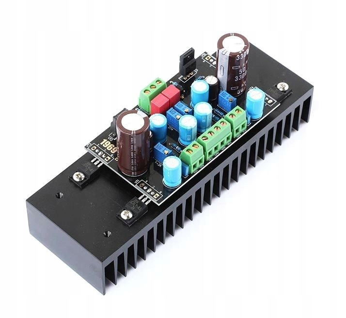 Wzmacniacz mocy klasy A 2x45W (TIP41) - 13075891955 - oficjalne archiwum Allegro