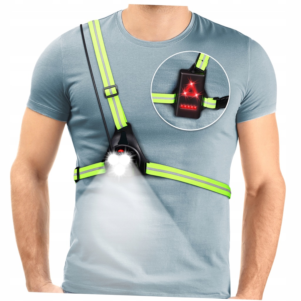 Night Running Lights LED Chest Driving Torch - 14389342191 - oficjalne ...