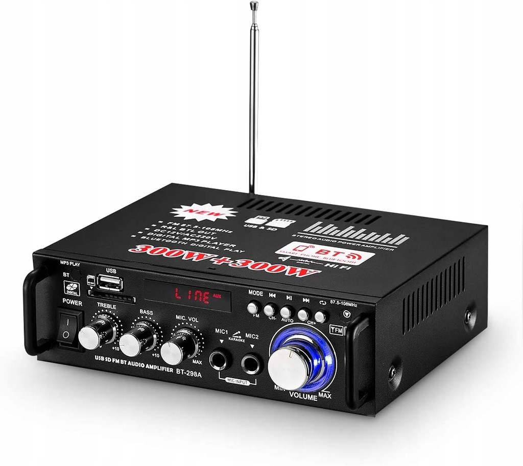 Wzmacniacz BT-298A - 13052883016 - oficjalne archiwum Allegro