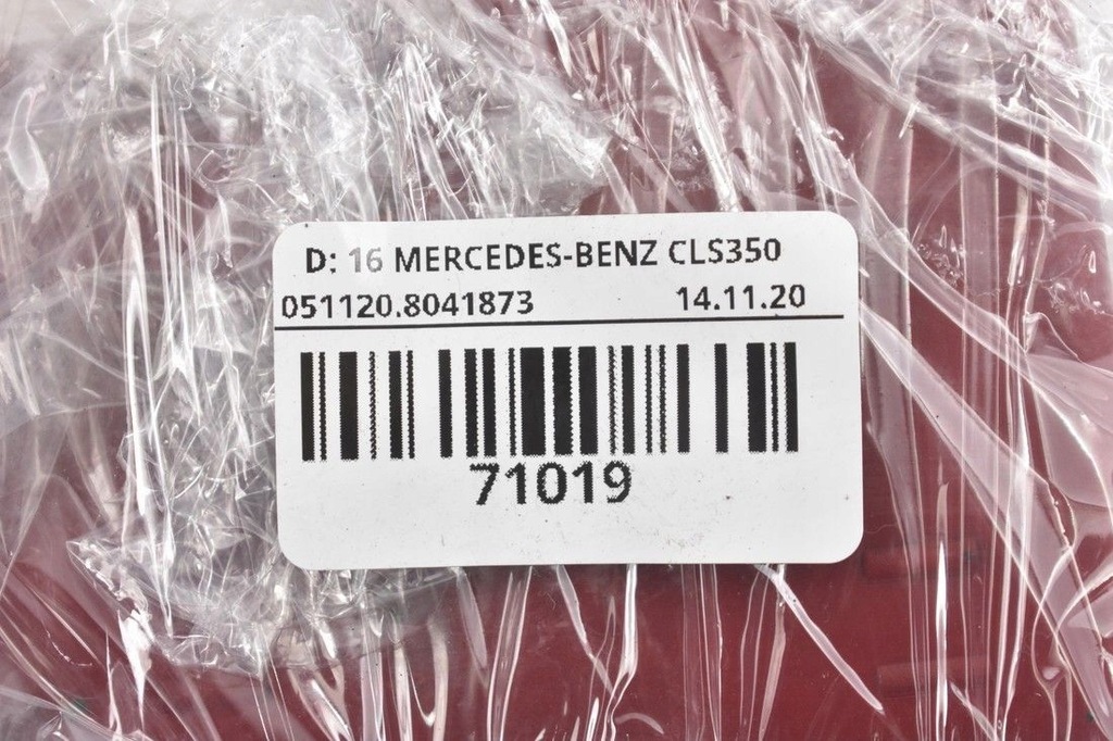 LAMPA PRZECIWMGIELNA LEWY TYŁ A2189060200 CLS W218 - 11060762930 ...