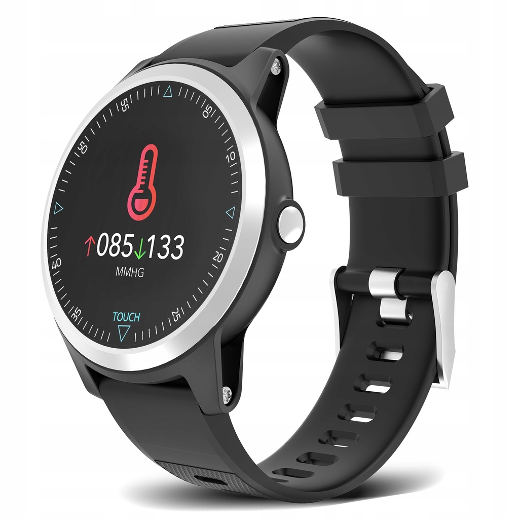 Smartwatch Zegarek EKG ciśnieniomierz Puls ECG+PPG - 8854281517 ...